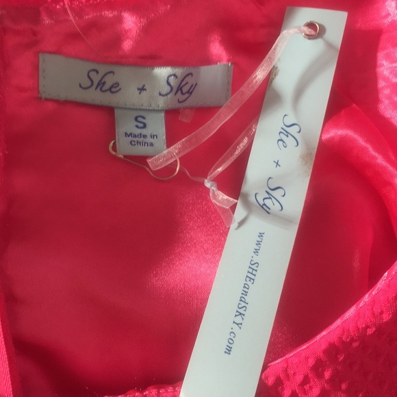 She + Sky | Dresses | Nwt She And Sky Waffle Texture Dress | Poshmark